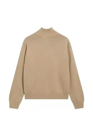 Carhartt Work In Progress Logo-embroidered Zip-up Sweater