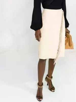 Stella McCartney Fringed Wrap Skirt