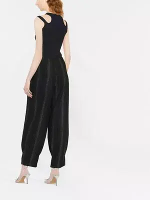 Stella McCartney Lurex Detail Balloon-leg Trousers