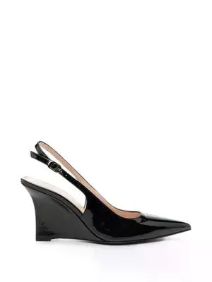 STUART WEITZMAN Wedge-heel Slingback Pumps