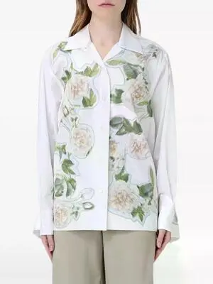 Antonio Marras Floral-print Cotton Shirt - White