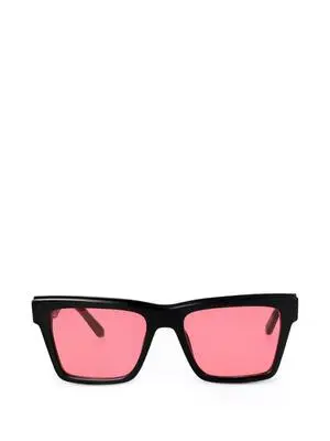 Off-White Virginia Square-frame Sunglasses - Black