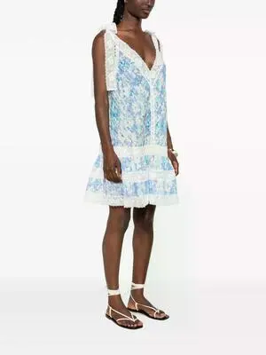 Zimmermann Solstice Floral-print Mini Dress