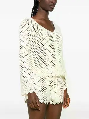 Posse Saskia Crochet-knit Cardigan