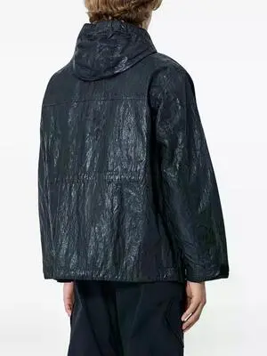 Stone Island Hooded Zip-up Jacket