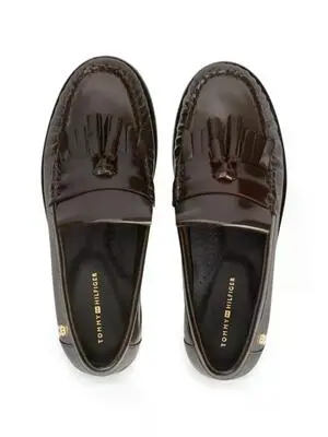 Tommy Hilfiger Tassel Leather Loafers