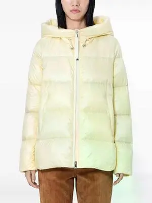 Moncler Serittes Hooded Down Jacket - Neutrals