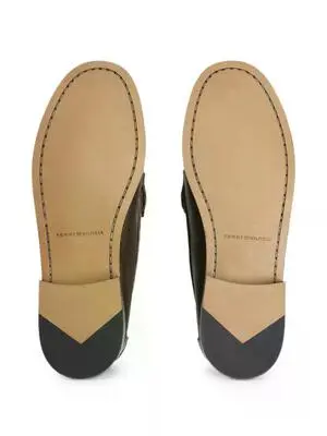 Tommy Hilfiger Grainy-leather Penny Loafers