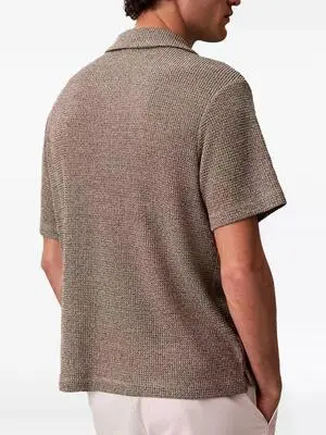 Calvin Klein Waffle-knit Short-sleeve Shirt