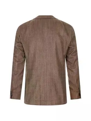 Corneliani Herringbone-weave Blazer
