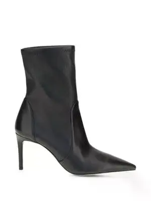 STUART WEITZMAN Power Ankle Boots - Black