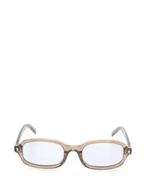 Prada Rectangle-frame Sunglasses - Neutrals