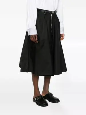 Prada Re-nylon Belted Mid Skirt