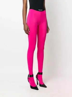 TOM FORD Logo-waistband Leggings