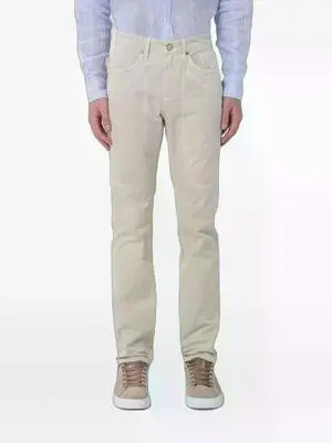 JECKERSON John Slim-fit Trousers - Neutrals