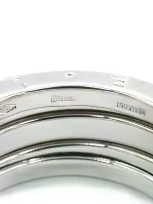 BVLGARI B.zero1 18kt White Gold 3-band Ring