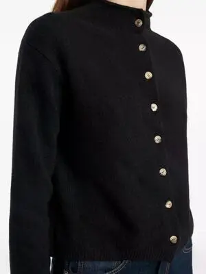 Khaite Annora Cardigan In Midnight Navy