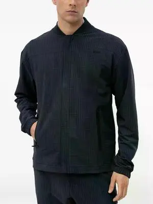 BOSS Terrace Check-pattern Bomber Jacket