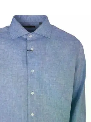 Corneliani Spread-collar Long-sleeve Shirt