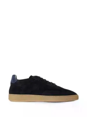 SOLDINI80 Akira Panelled Suede Sneakers - Blue