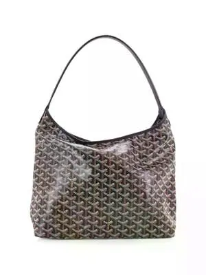 Goyard Boheme Coated Canvas Hobo Bag
