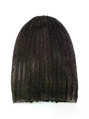Avant Toi Ribbed-knit Beanie Hat