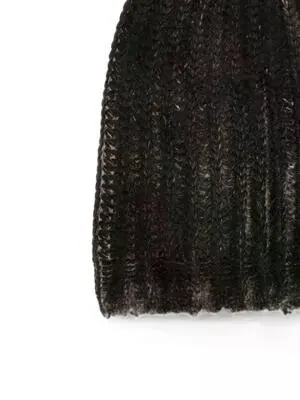 Avant Toi Ribbed-knit Beanie Hat