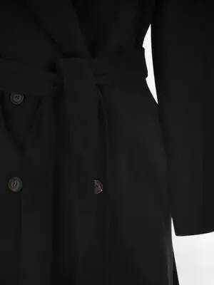 Brunello Cucinelli Double-breasted Belted Coat