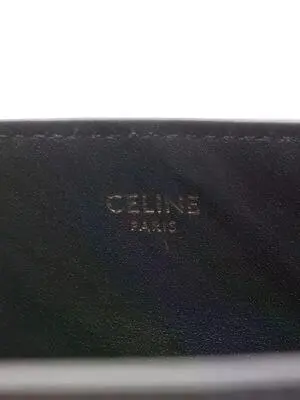 Celine Small Smooth Calfskin Louise Bucket Bag Satchel - Black