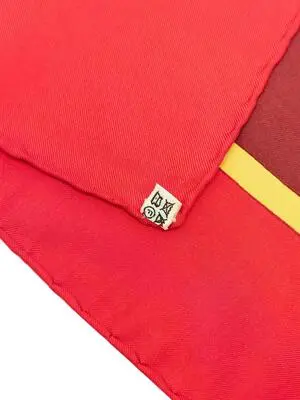 Hermès 20th Century Harnais De Cour Silk Scarf 90 Scarves