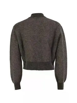 Brunello Cucinelli Openwork Shimmering Cardigan