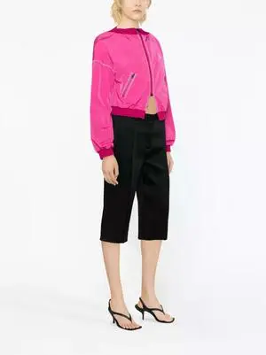 TOM FORD Logo-print Cropped Bomber Jacket