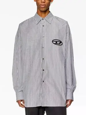 DIESEL® S-douber Logo-embroidered Shirt