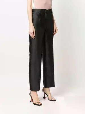 Alberta Ferretti High-waisted Tailored Trousers