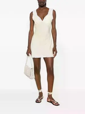 Posse Tabitha Lace-trim Mini Dress