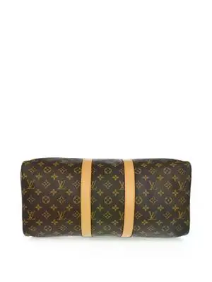 LOUIS VUITTON 2003 Keepall 45 Monogram Holdall - Brown