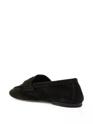 Dear Frances Balla Suede Loafers