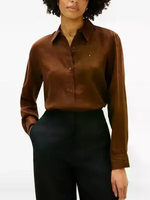 Tommy Hilfiger Logo-embroidered Button-down Shirt