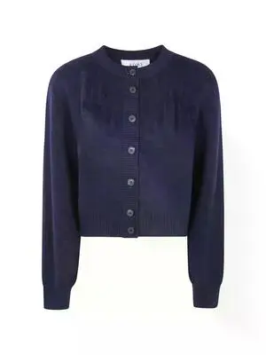 RÓHE Button-up Knitted Cardigan - Blue