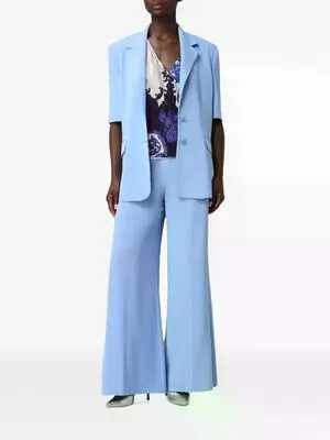 HANITA Short-sleeve Single-breasted Blazer