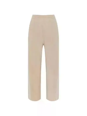 LANVIN Straight-leg Knitted Trousers - Neutrals