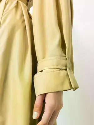 Alberta Ferretti Shawl-lapels Silk Trench Coat