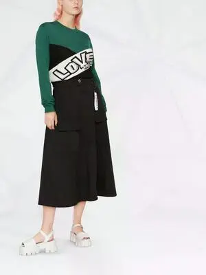 Moschino High-waisted A-line Skirt