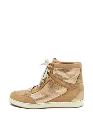 JIMMY CHOO Tokyo High-top Sneakers - Neutrals