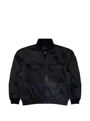 Comme Des Garçons Side-zip Stand-up Collar Jacket - Black