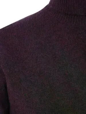 NUUR Roll-neck Wool Sweater - Red
