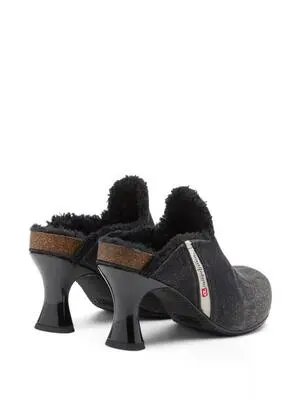 DIESEL® D-woodstock Denim Mules