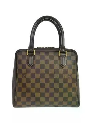 LOUIS VUITTON 2002 Brera Damier Handbag - Brown