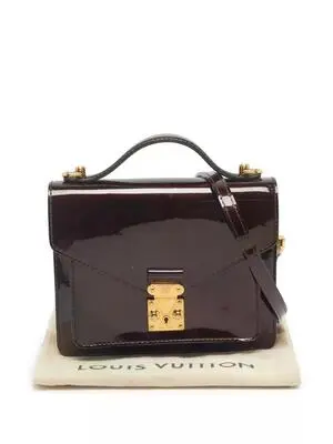 LOUIS VUITTON 2014 Bb Monceau Tote Bag - Red