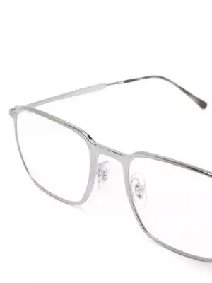 Ray-ban Rectangle-frame Glasses - Silver